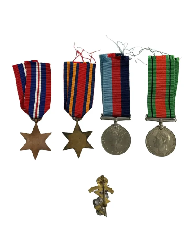 WW2 British Officers Medal Group REME Identified - Military Antiques ...
