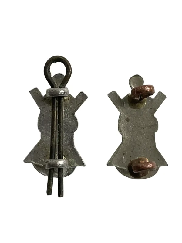 WW1 British Canadian Black Watch Collars Insignia Pair - Military ...