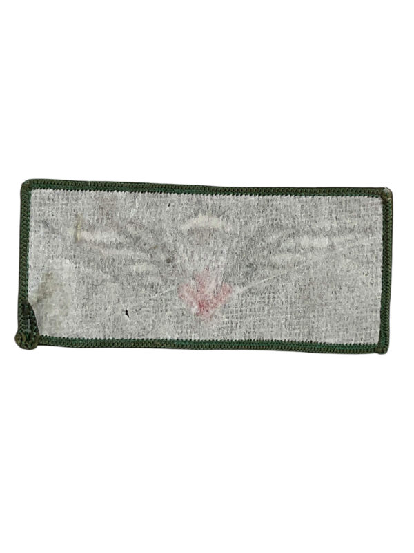 Canadian Forces Airborne Jump Qualification Wing Red Leaf OD Green ...