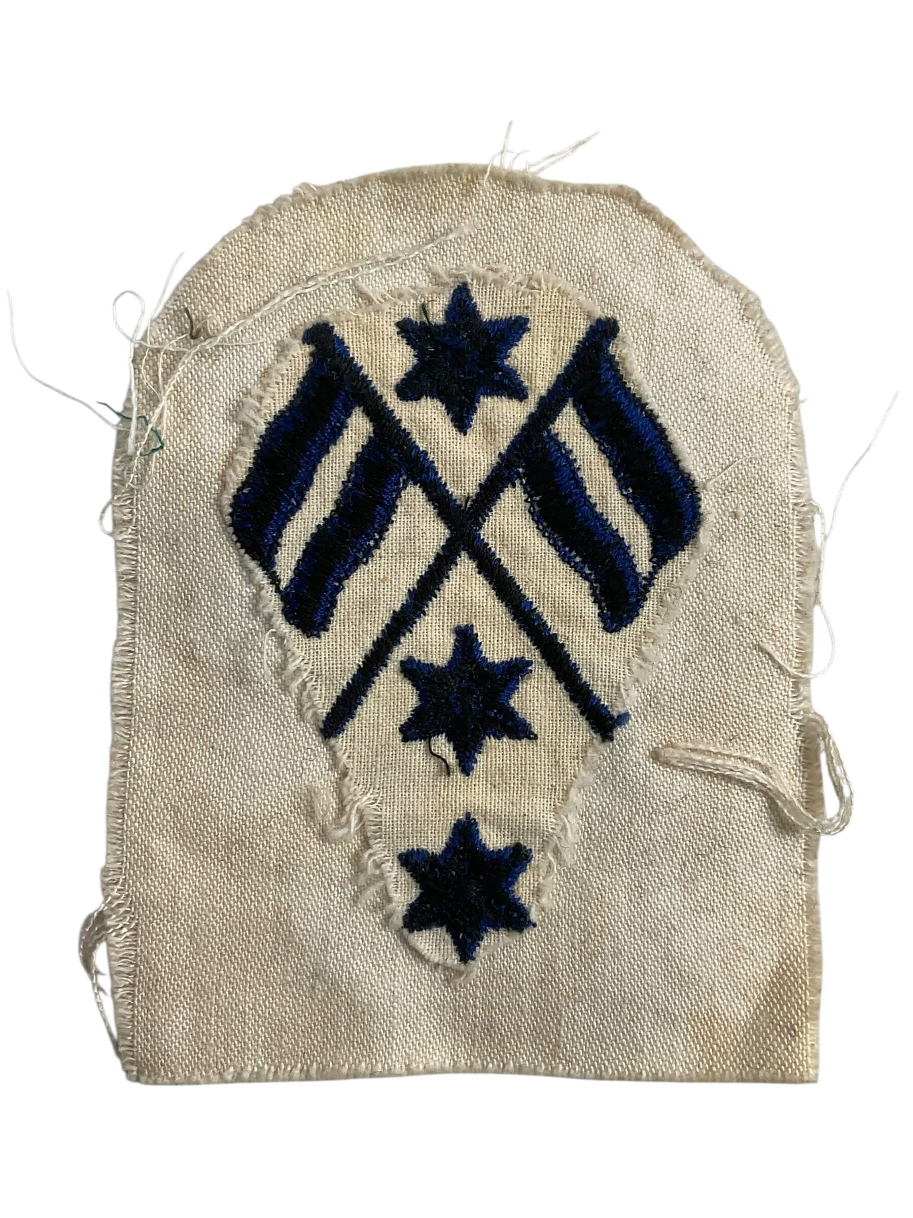 WW2 Canadian RCN Tactical Communication Operator 3rd Class Trade Patch ...