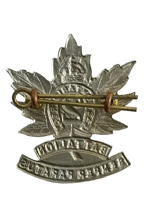 WW1 Canadian CEF 2nd Battalion Cap Badge - Military Antiques Toronto