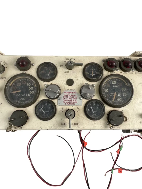 US Canadian Vehicle Instrument Panel - Military Antiques Toronto