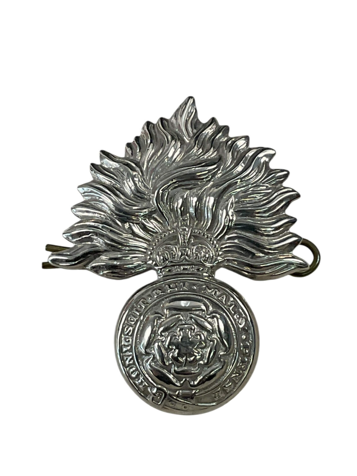 WW2 Canadian London Fusiliers Cap Badge Plated - Military Antiques Toronto