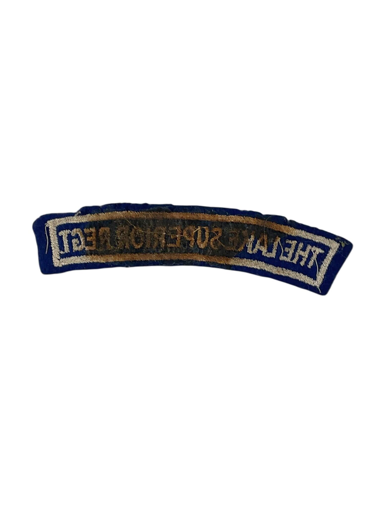 WW2 Canadian The Lake Superior Regiment British Made Starch Back ...