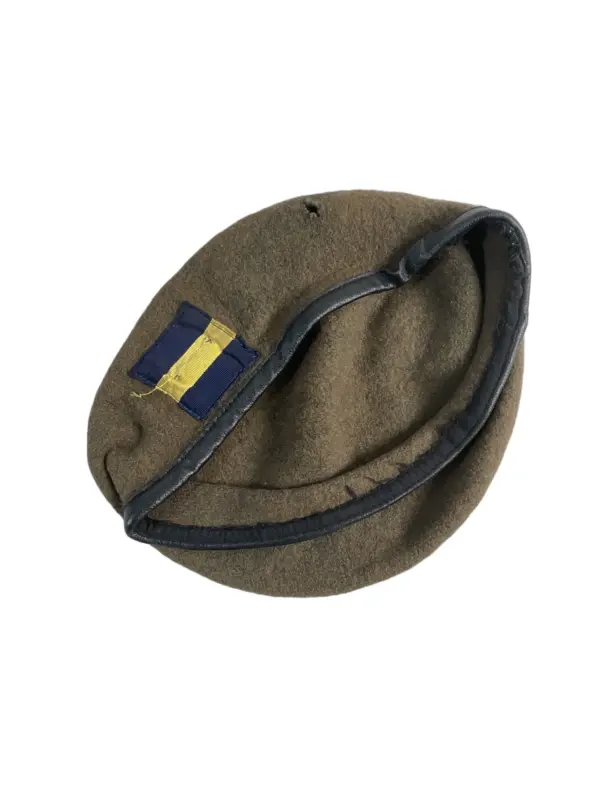 British Army Khaki Beret With Princess of Wales Royal Regiment Patch ...
