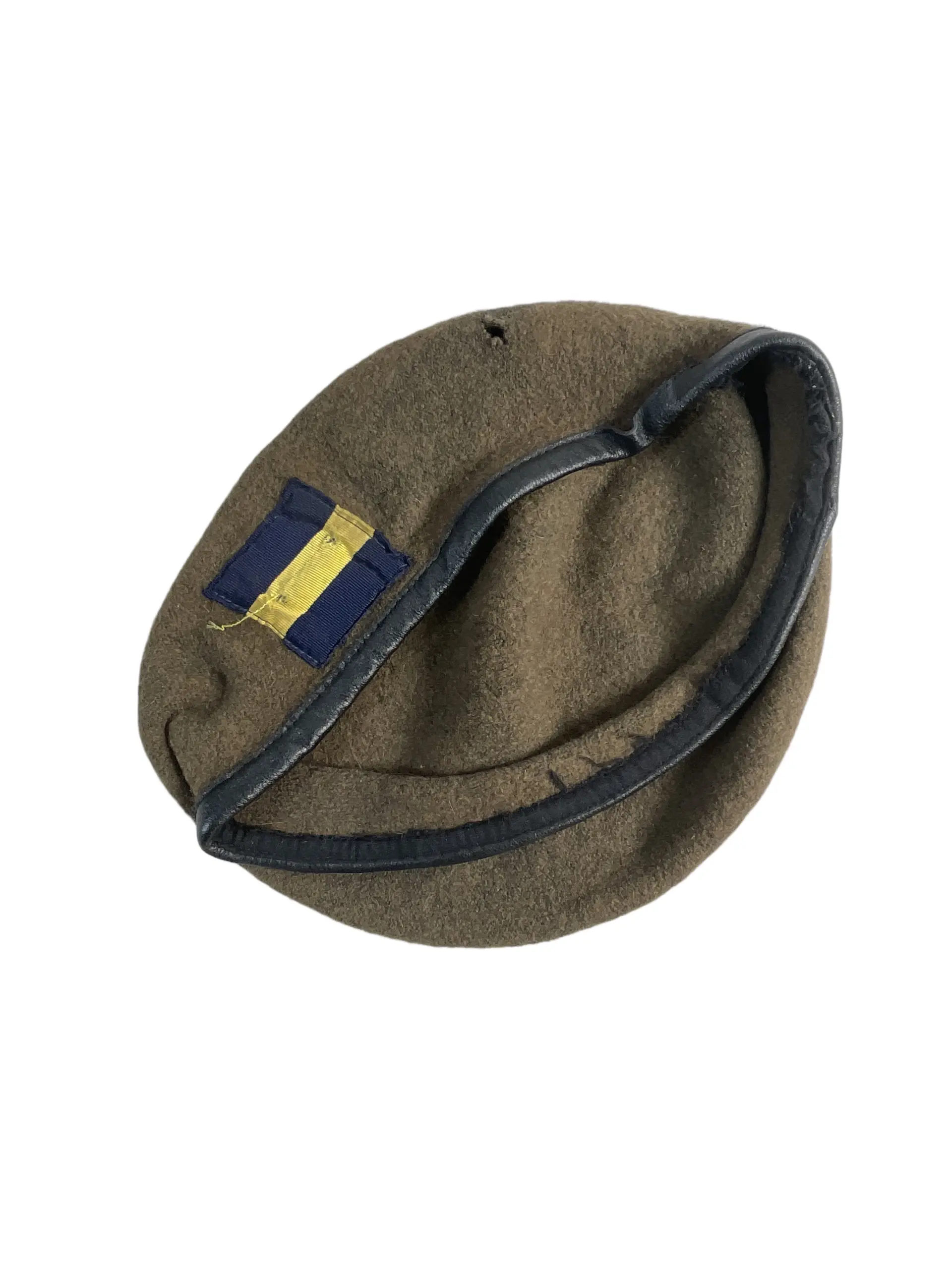 British Army Khaki Beret With Princess of Wales Royal Regiment Patch ...