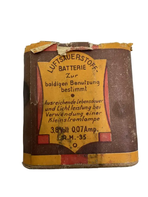 WW2 German 4.5V Flashlight Battery - Military Antiques Toronto