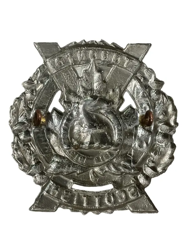 WW2 Canadian Toronto Scottish Cap Badge - Military Antiques Toronto