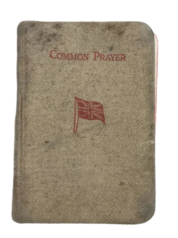 WW1 British BEF Common Prayer Book - Military Antiques Toronto