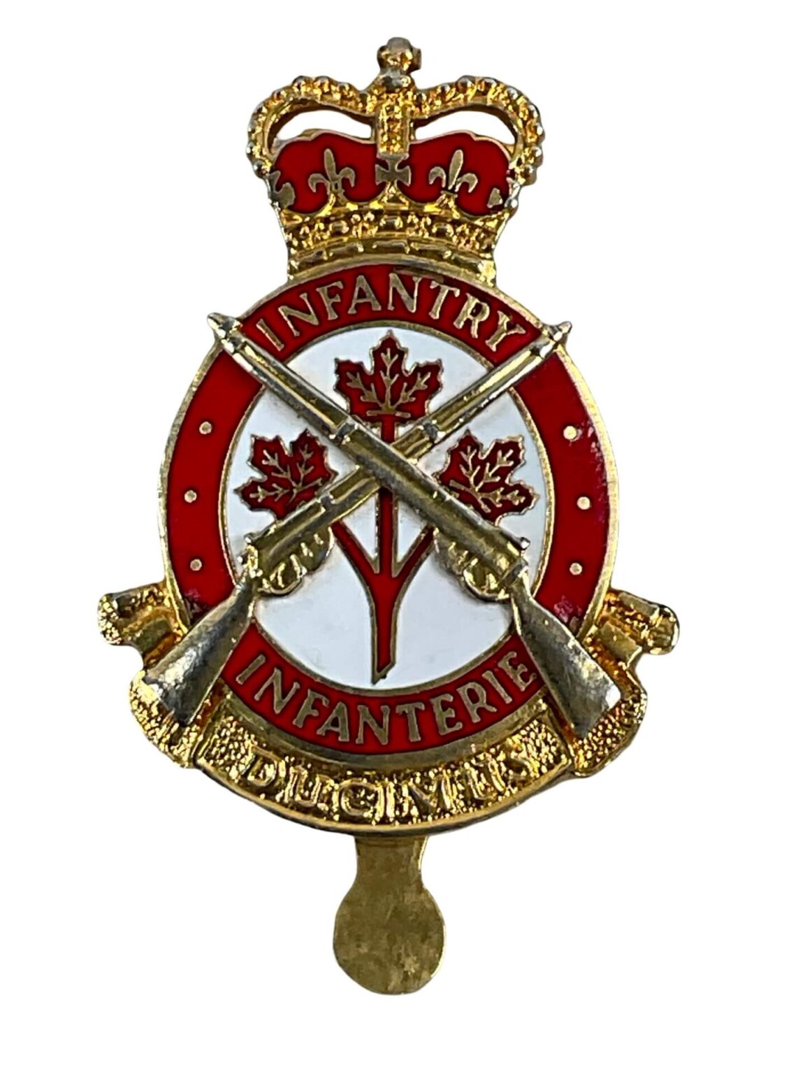 Canadian Forces Infantry Corps Cap Badge - Military Antiques Toronto